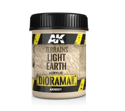 AK-Interactive: Diorama Series, Terrains (250 ml) – Light Earth – Dice ...