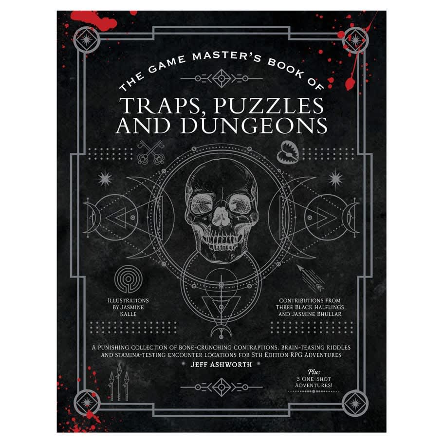 DnD 5E: The Game Master’s Book of Traps, Puzzles and Dungeons (2022 SC ...