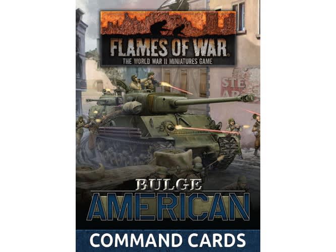 Flames of War: American – Bulge Command Cards (2023 Card Pack) – Dice ...